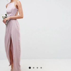 ASOS | Dresses | Asos Long Maxi Gown Backless Slit Dress | Poshmark